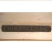 Country Living Sign 29" x 3.75" - Liberty Bell