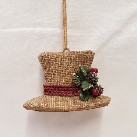 Hessian Effect Resin Hat - Liberty Bell