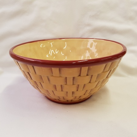 Basket Weave Design Bowl - Liberty Bell