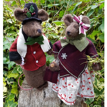 Mr And Mrs Fizzywig - Pattern and Kit - Liberty Bell