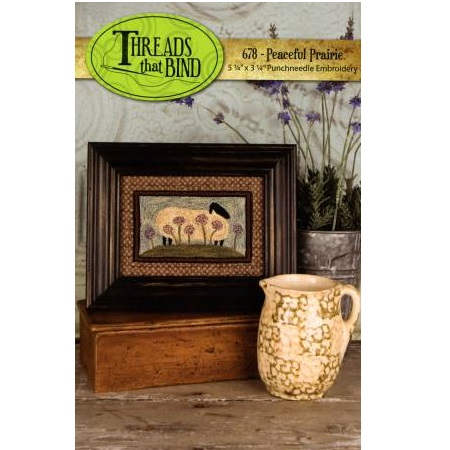 Peaceful Prairie Punch Needle Pattern - Liberty Bell